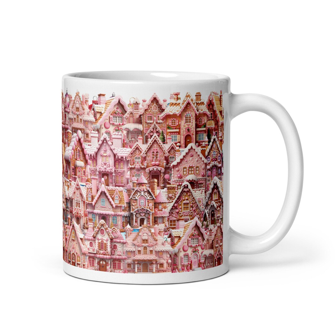 Gingerbread Houses Coffee Mug Cozy Christmas Cup - Etsy