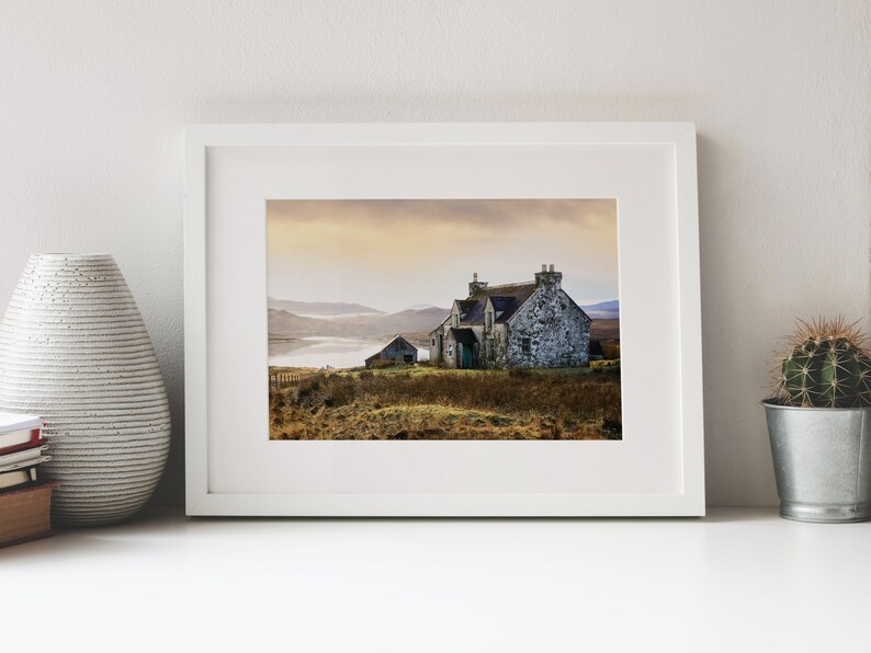 Old Hebridean Croft Scotland Premium Fine Art Print Signed - Etsy