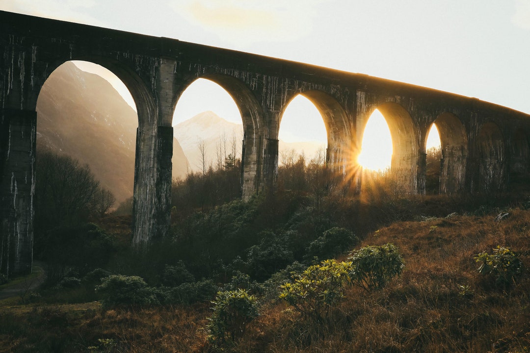 Glenfinnan Viaduct Scotland Print PREMIUM Fine Art Signed by Artist ...