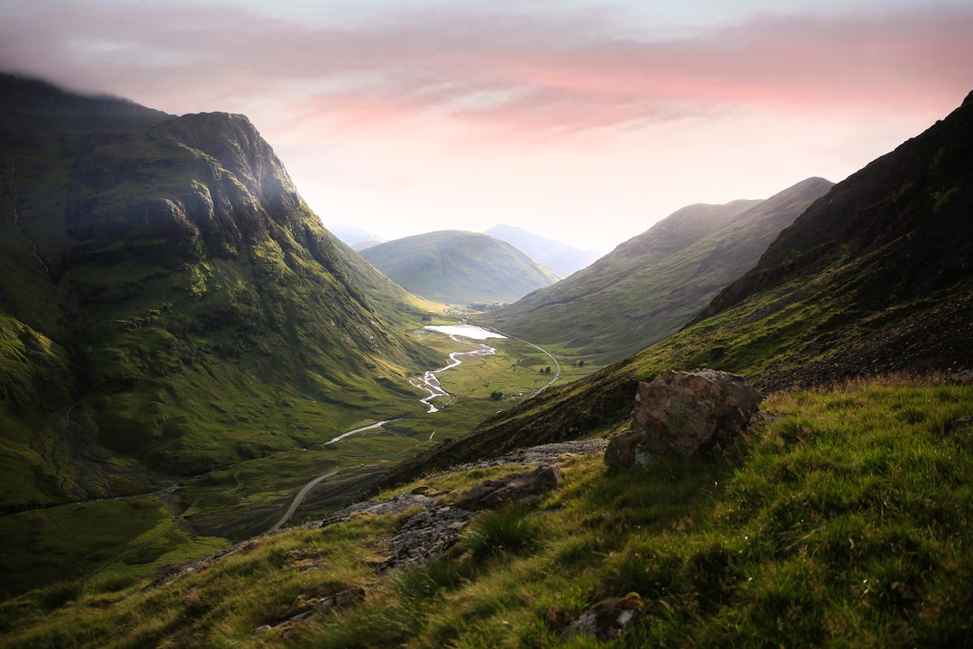 Glencoe Sunrise Scotland Premium Fine Art Landscape Photography Print ...