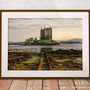 Castle Stalker Scotland Print PREMIUM Fine Art Signed by - Etsy