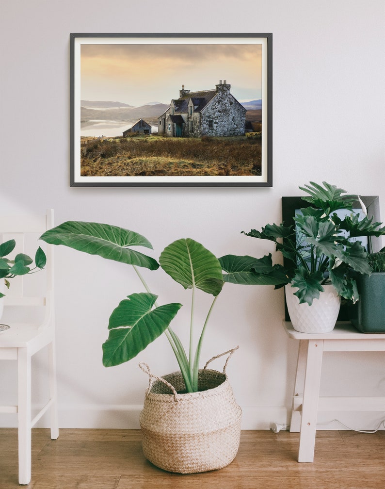 Old Hebridean Croft Scotland Premium Fine Art Print Signed - Etsy
