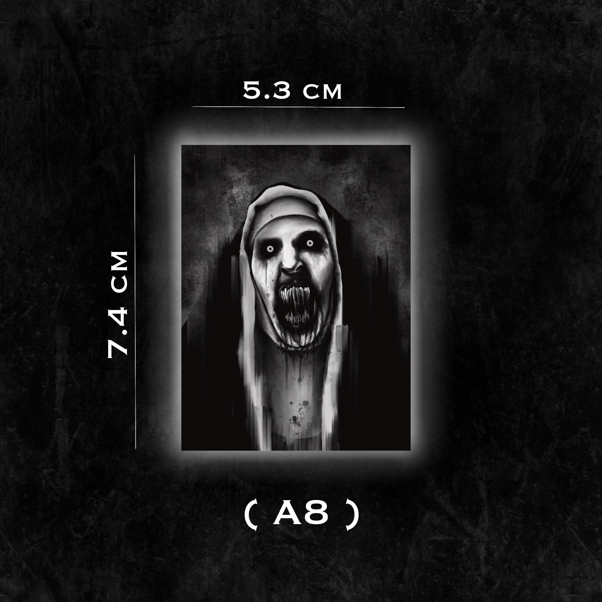 Valak the Nun Sticker - Etsy