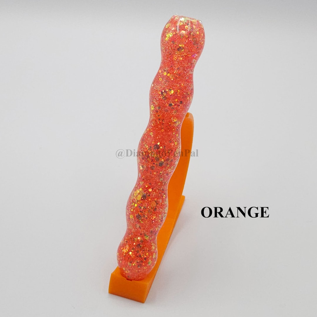 VALUE COLLECTION! Diamond Pen Pal Pens for Less! Sparkly ORANGE! Chose ...