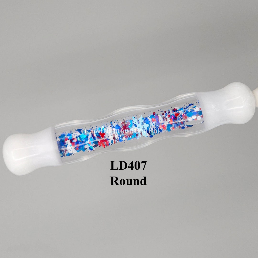 VIDEO Handmade LAVA Pen Water Diamond Painting Drill Pen Red, White ...