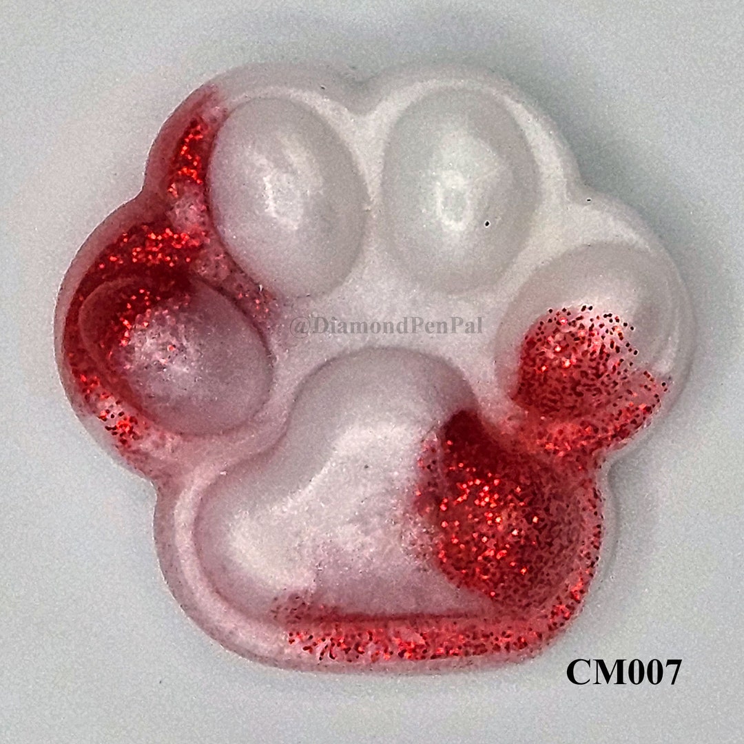 Cute Kitty Puppy Paw Cover Minder Red/white Strong HD - Etsy