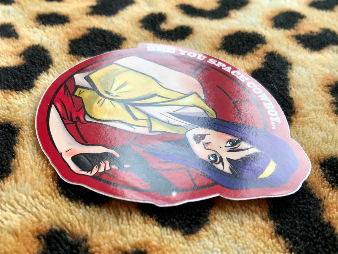Cowboy Bebop Faye Valentine Sticker Gloss Vinyl Anime Manga - Etsy