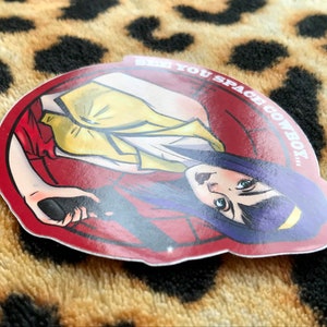Cowboy Bebop Faye Valentine Sticker Gloss Vinyl Anime Manga Fanart ...