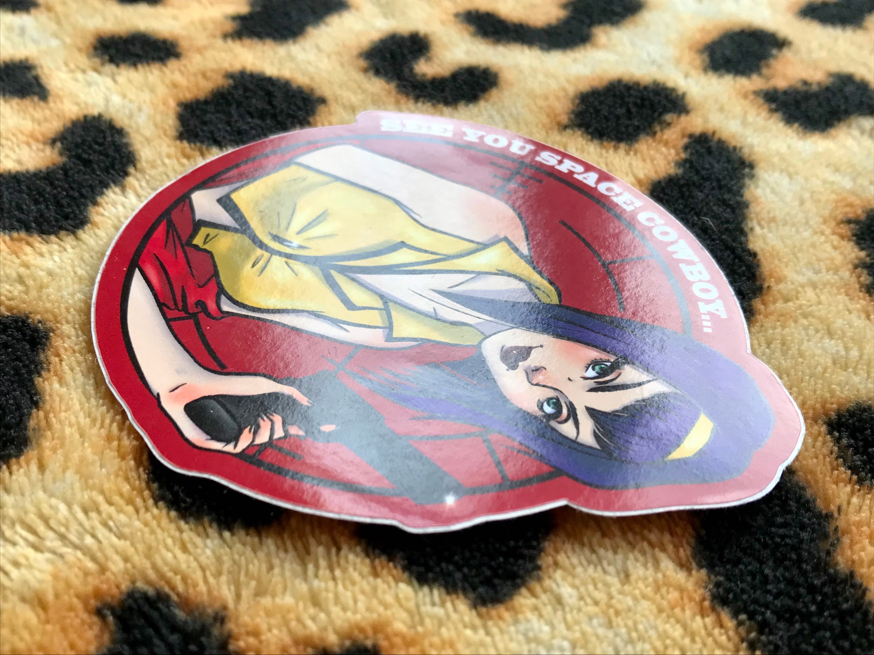 Cowboy Bebop Faye Valentine Sticker Gloss Vinyl Anime Manga - Etsy