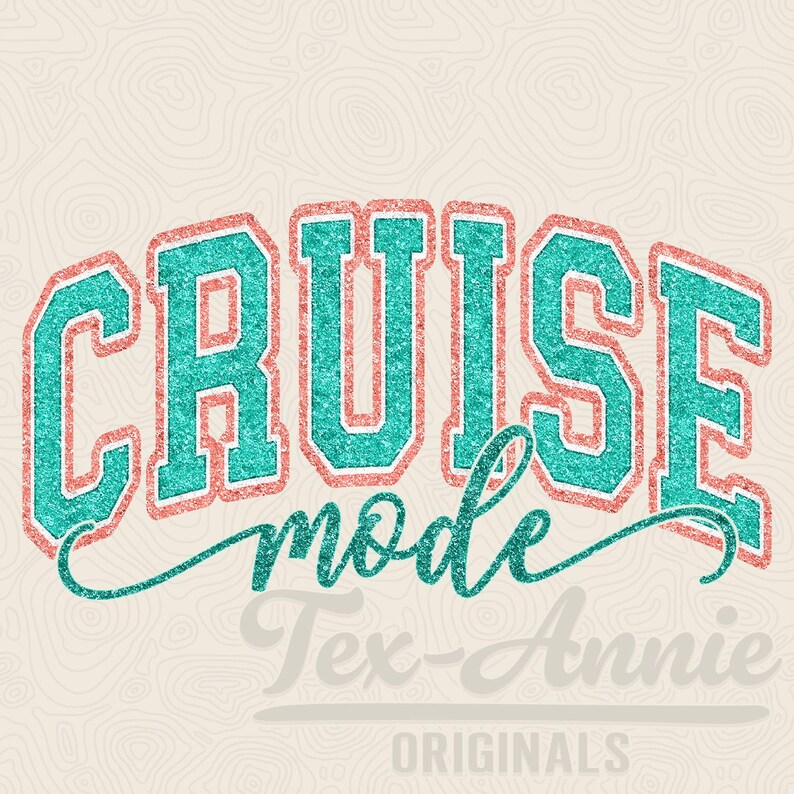 Cruise Mode PNG, DTF: T-shirt Transfer Digital Download - Etsy