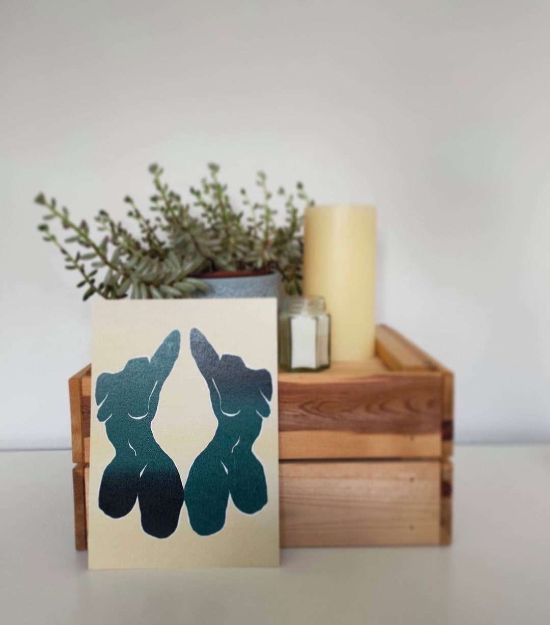 Figure No.5 Art A5 Print Limited Edition 1/10 Hand - Etsy