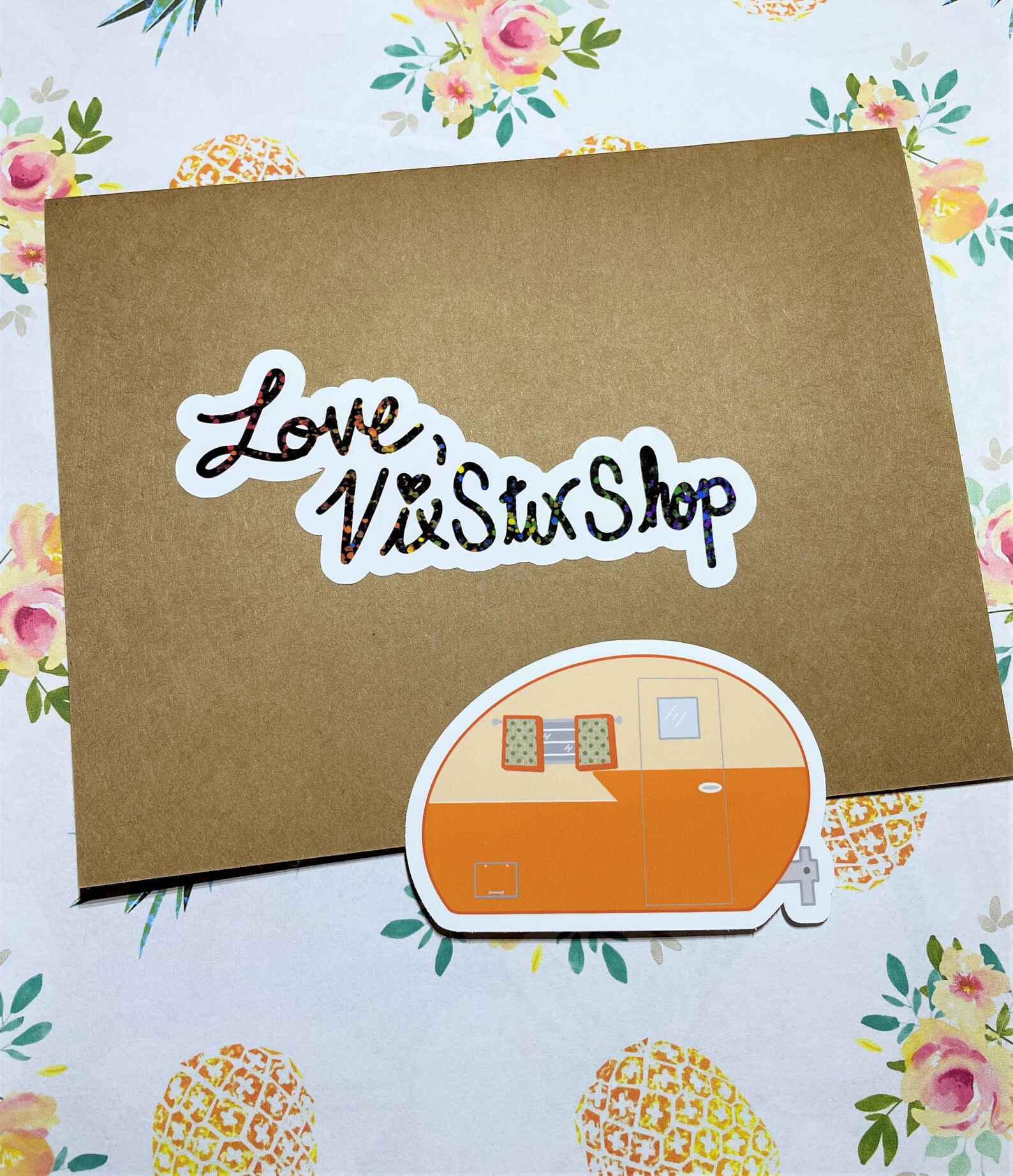 Vintage Trailer Sticker Camper Decal Camper Decor Mid | Etsy