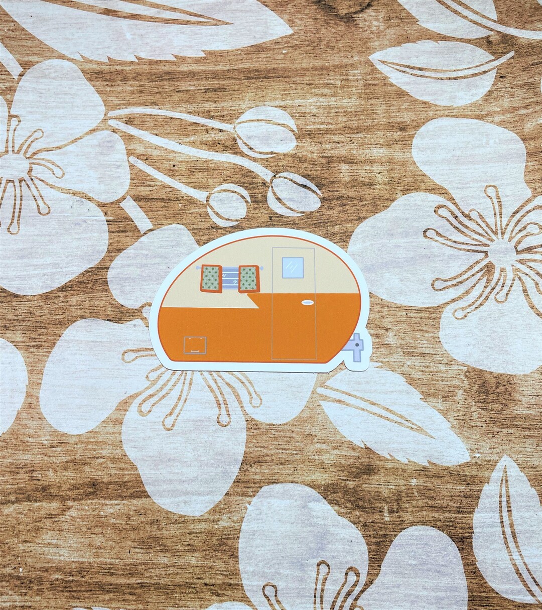Vintage Trailer Sticker, Camper Decal, Camper Decor, Mid Century Modern ...