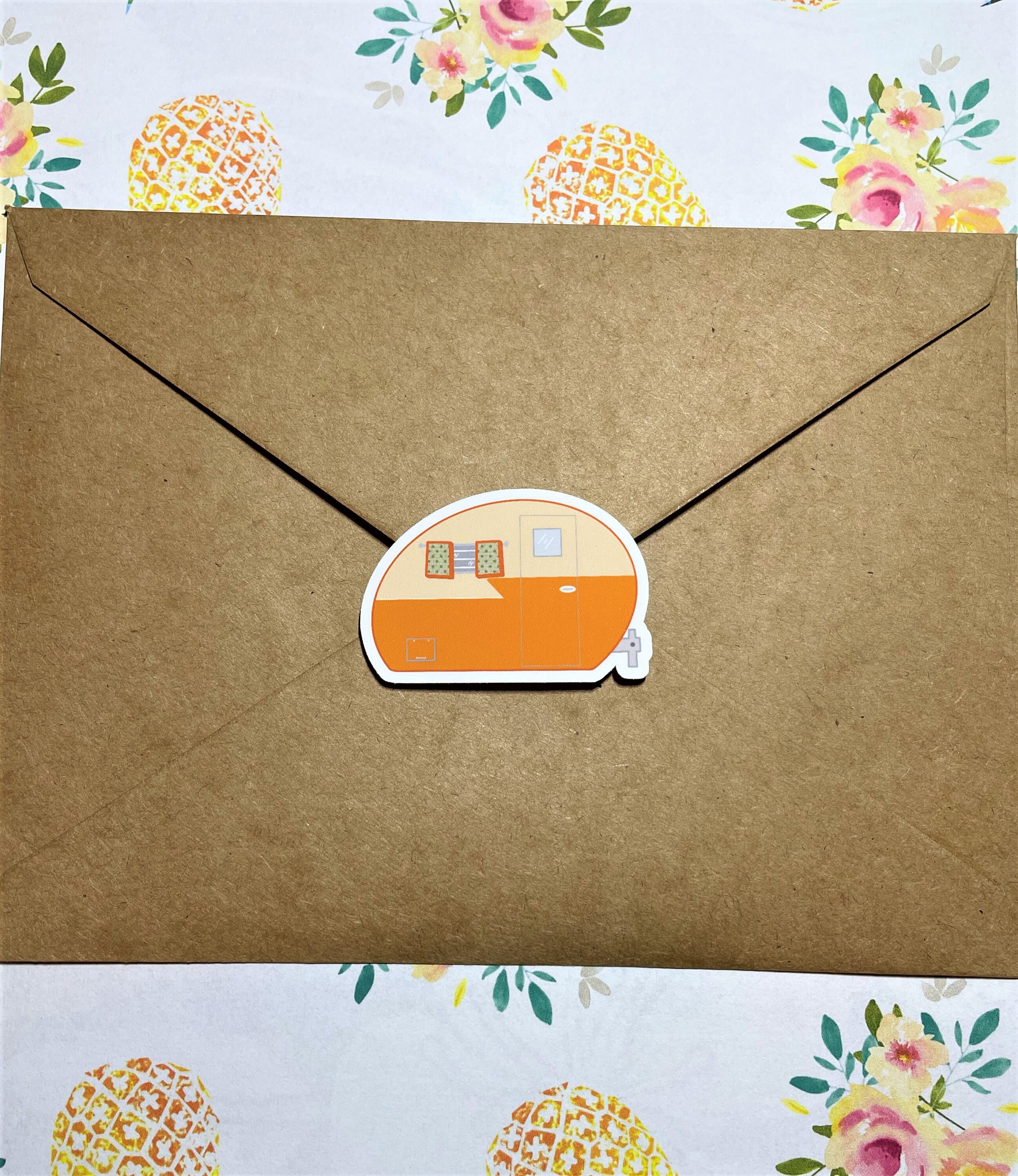 Vintage Trailer Sticker Camper Decal Camper Decor Mid | Etsy