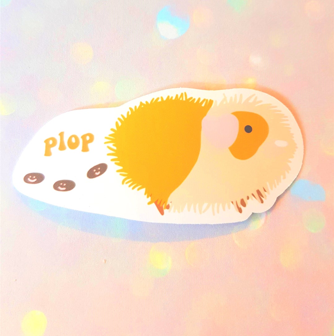 Vinyl Guinea Pig Sticker, Cavy Sticker, Pet Sticker, Animal Sticker ...
