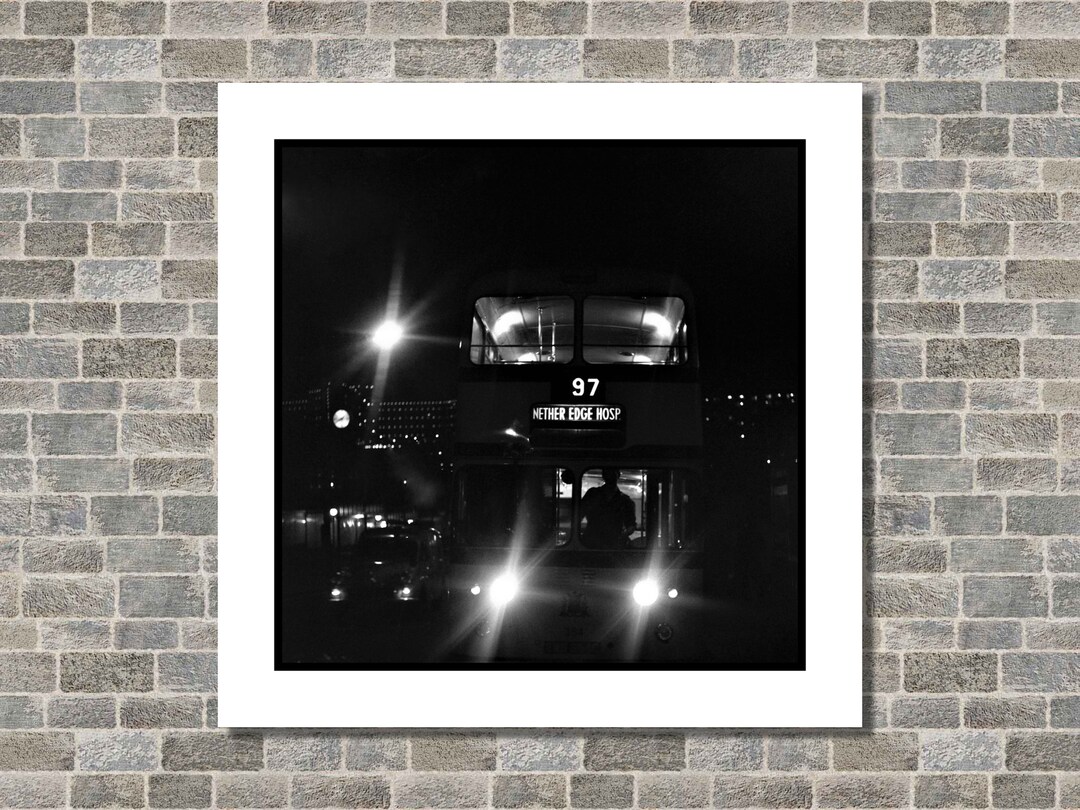 Photo of the 97 Bus on Commercial Street Sheffield in 1969 | Park Hill ...