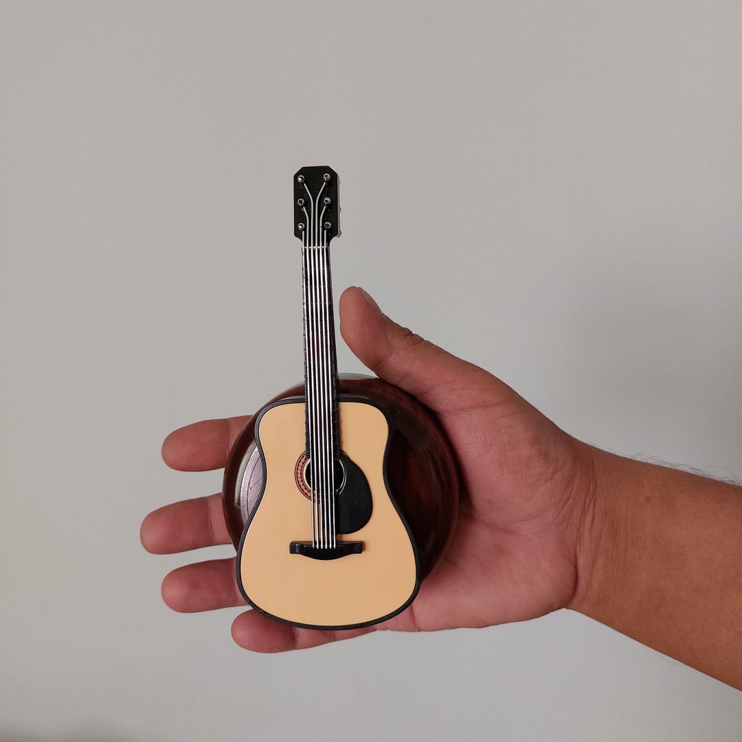 Miniature Guitar, Miniature Fiddle, With Options, Wall Accessory, Wall ...