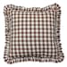 Our Beautiful New Rose and Ochre Gingham Cotton Collection of Cushion ...