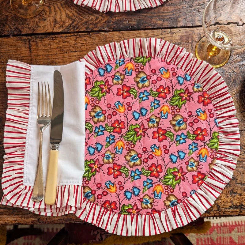 Ruffled Placemats - Etsy