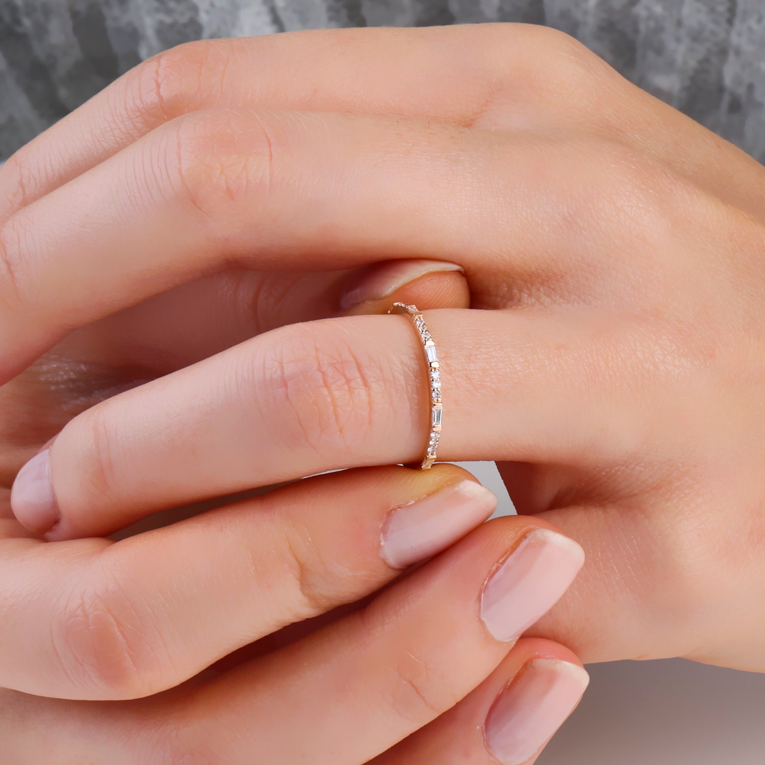 Dainty Diamond Ring Brilliant Ring Diamond Cluster Ring | Etsy