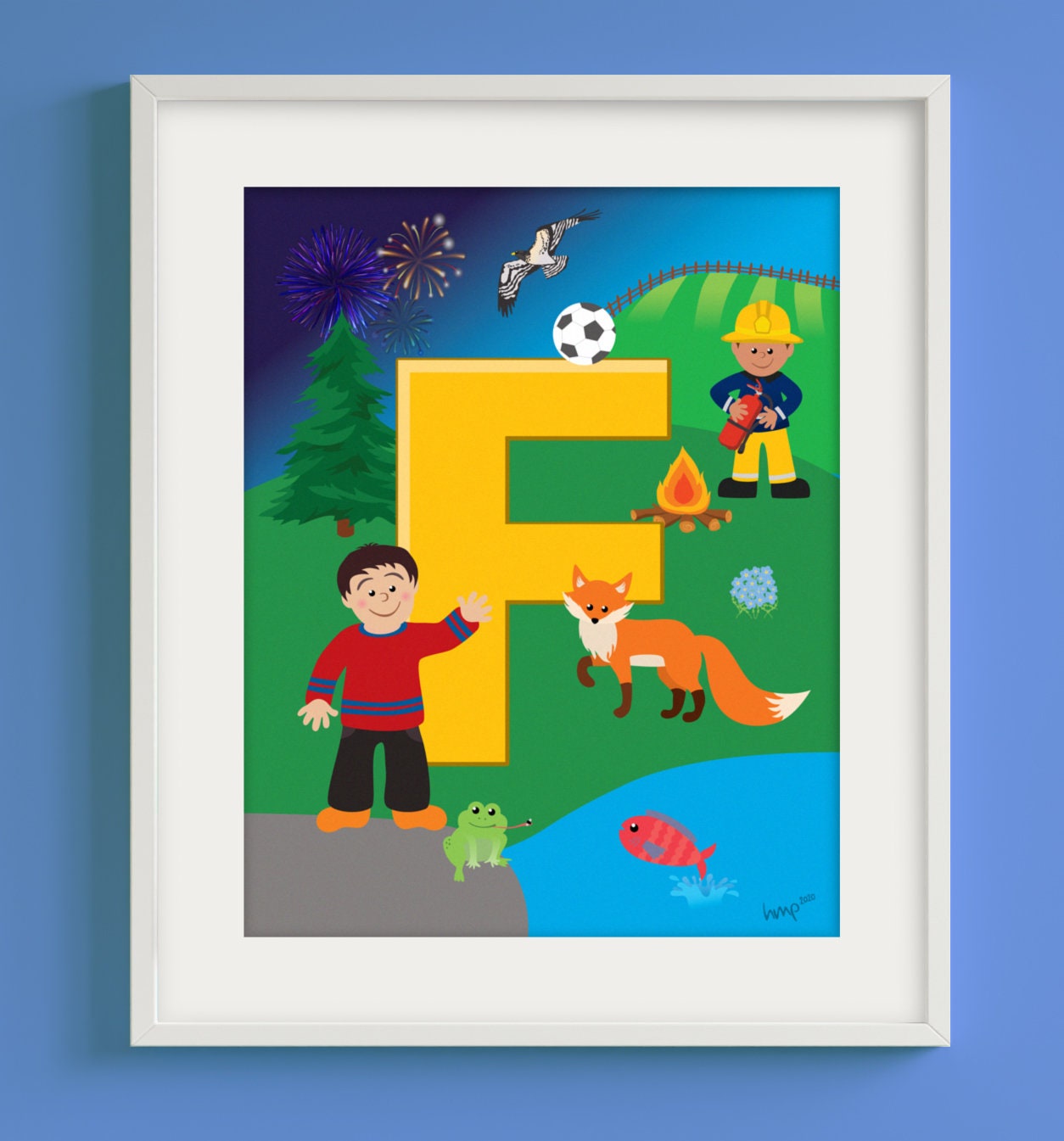 Letter F Posters