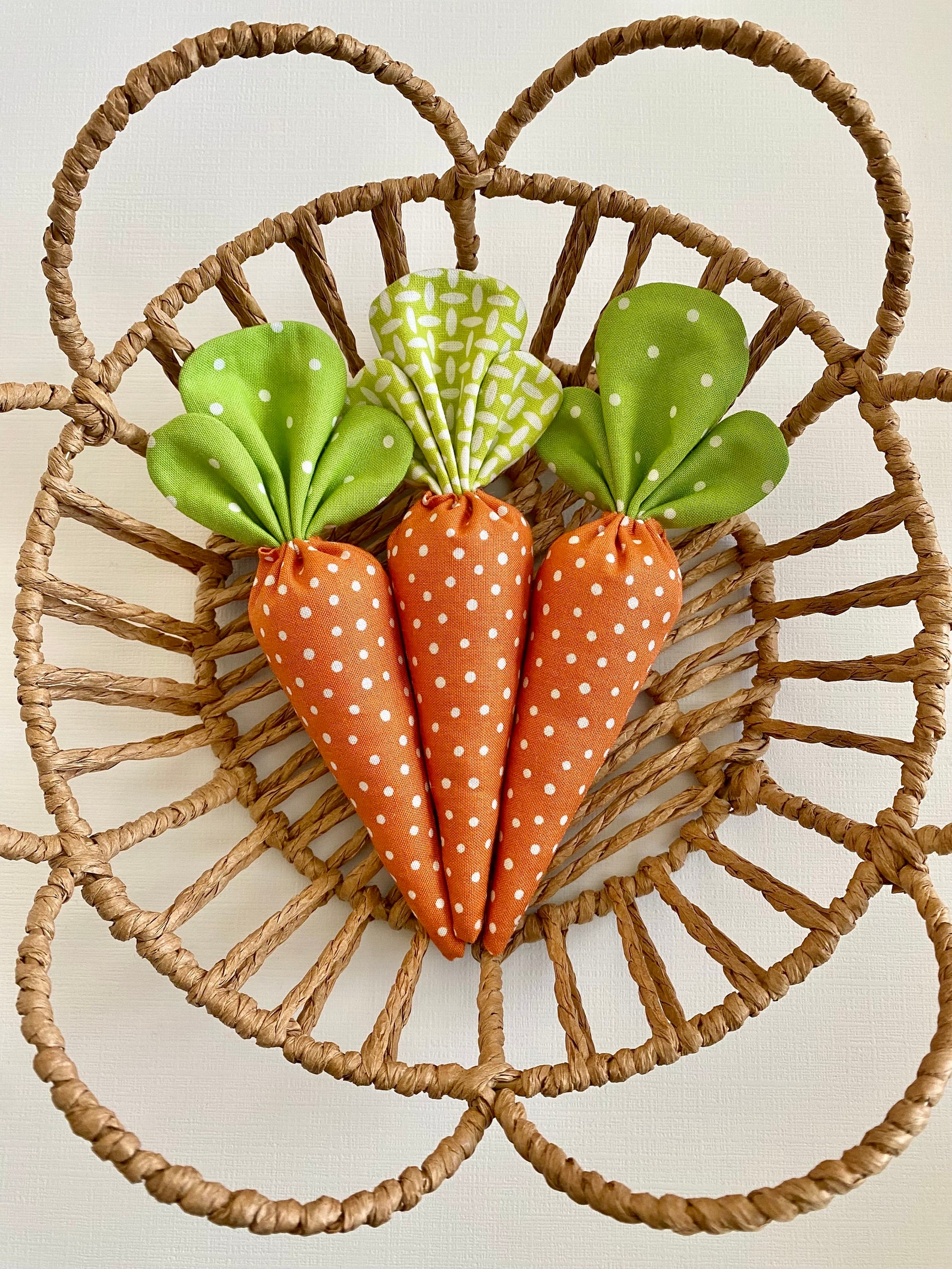 Easter Carrots, Fabric Carrots, Easter, Easter Food, Easter Basket ...