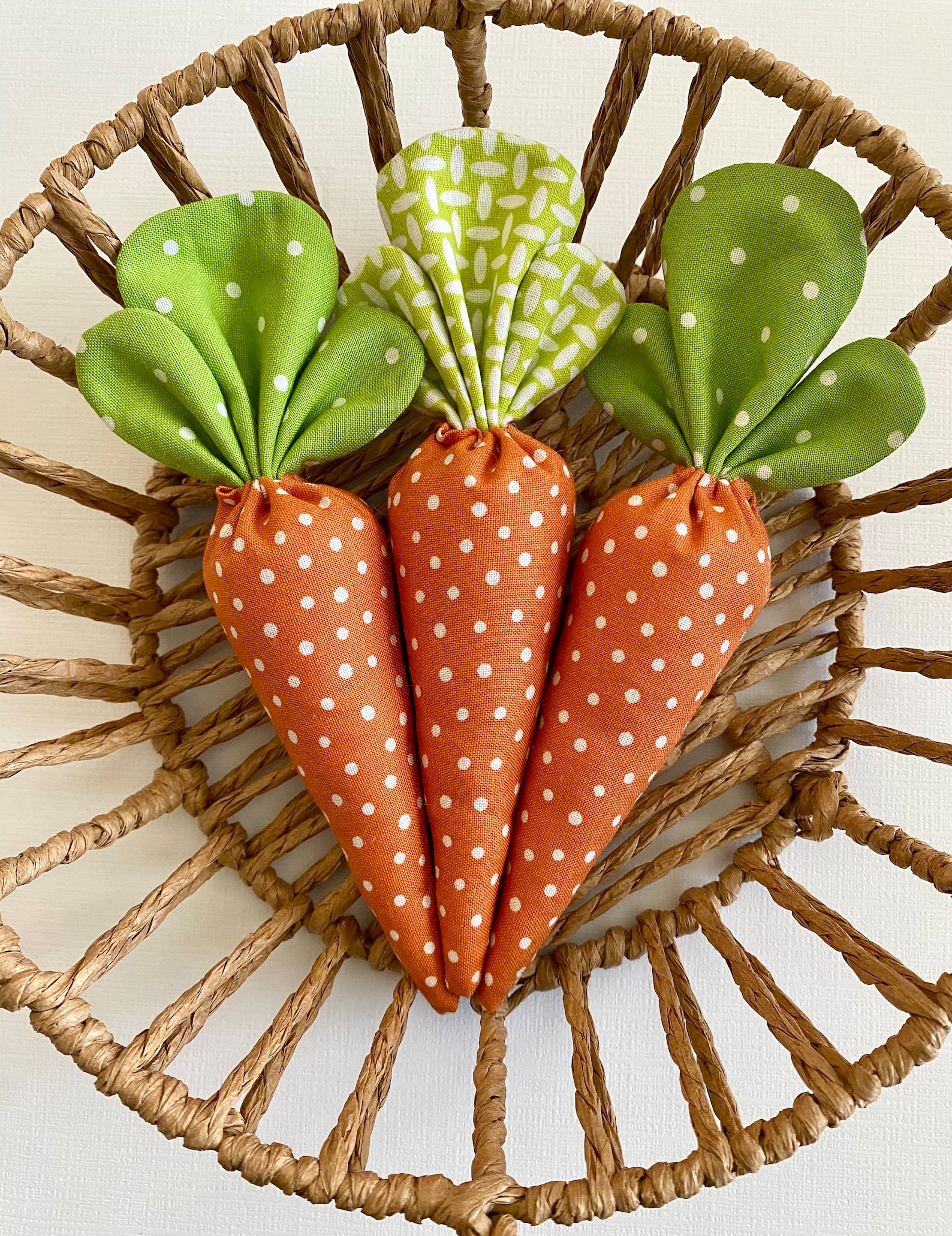 Easter Carrots, Fabric Carrots, Easter, Easter Food, Easter Basket ...