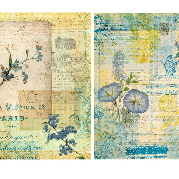 Teal and Yellow - Etsy