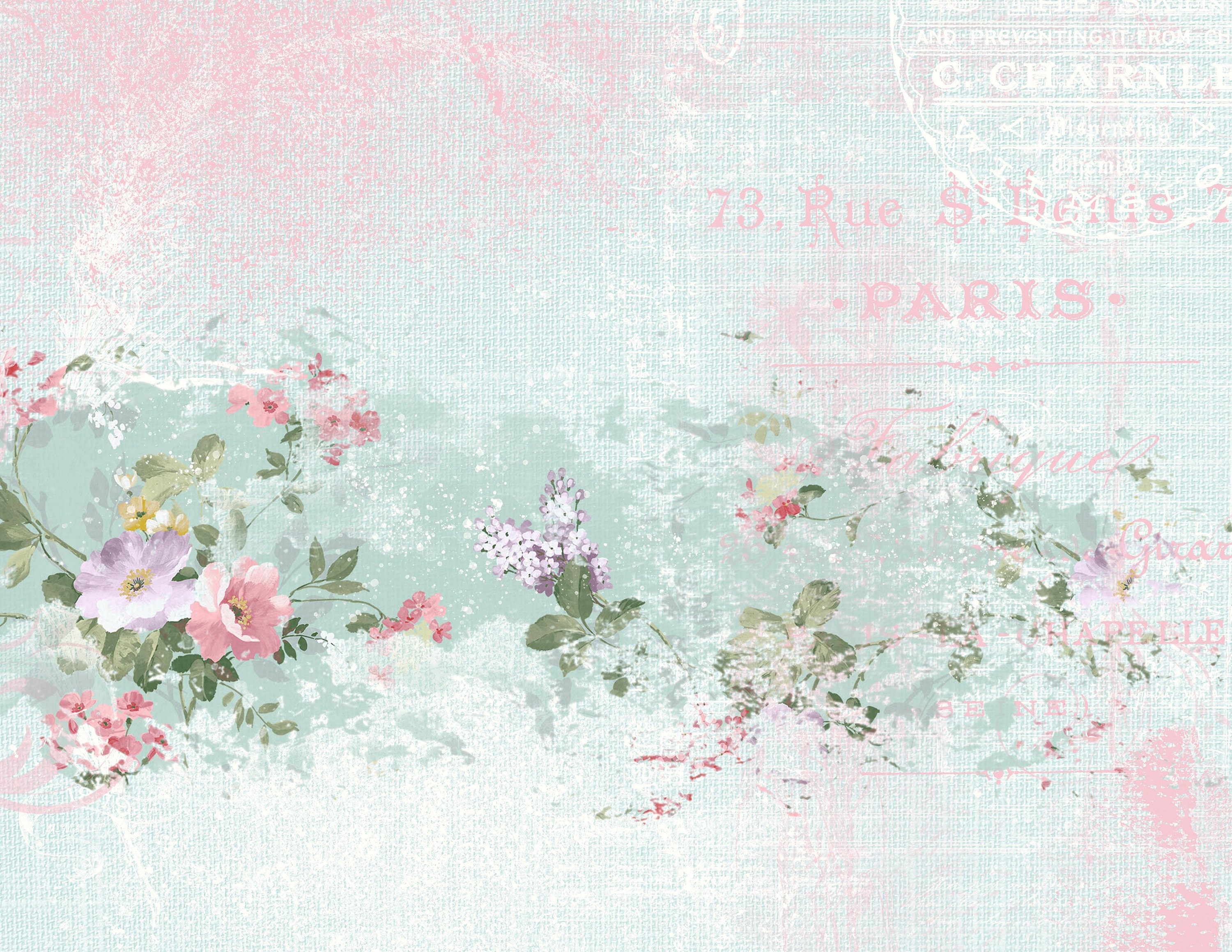 Shabby Pastel Journal Papers, Pastel Scrapbook Papers, Digital Download ...