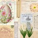 Spring Blossom Papers, Junk Journal Printable Papers, Easter Journal ...