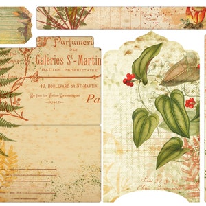 Autumn Forest Junk Journal Kit, Digital Download, Forest Journal ...