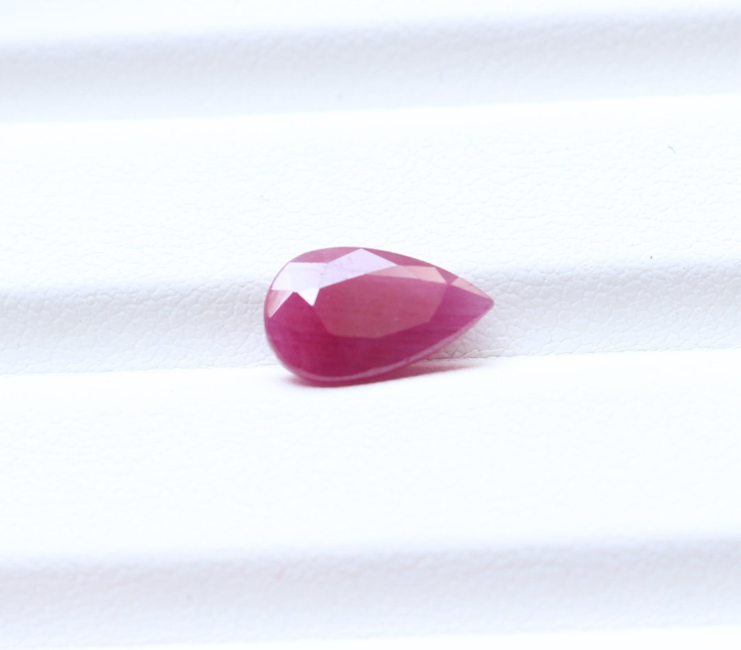 AAA Quality Ruby Gemstone Emerald Cut, Loose Gemstone for Jewelry ...