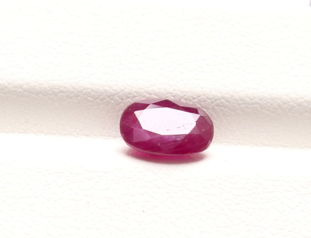 Natural Ruby Gemstone Emerald Cut, Loose Gemstone for Jewelry Making ...