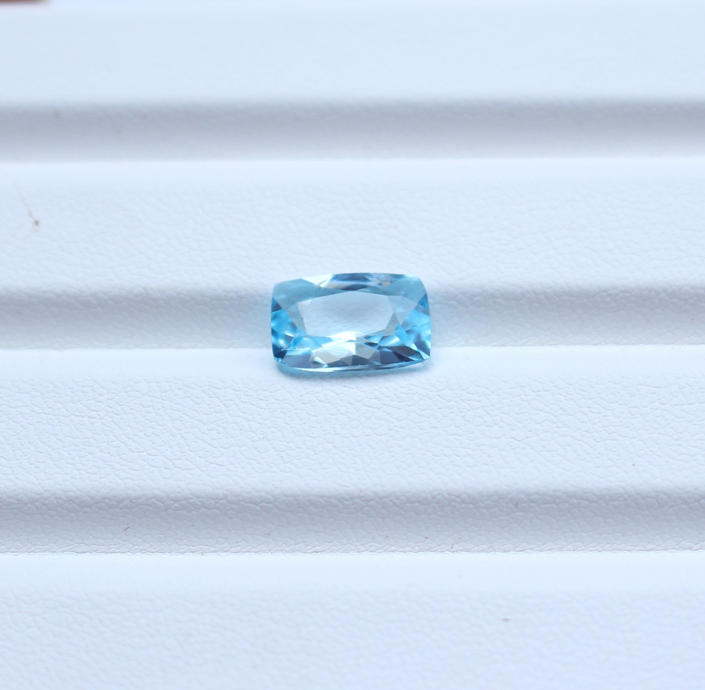 Topaz Gemstone Natural Unheated Untreated Sky Blue Topaz Faceted ...