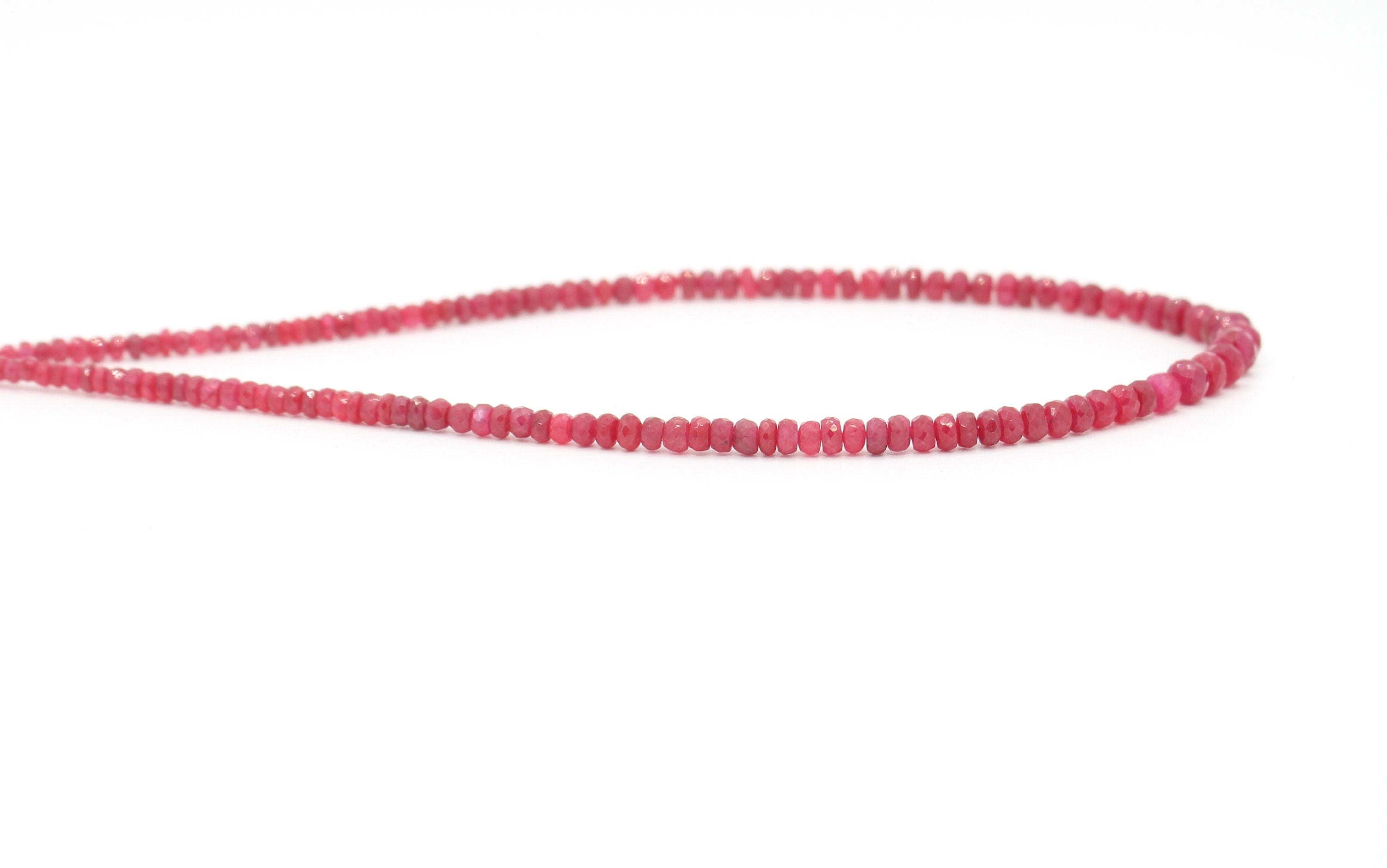 Ruby Beads Strand for Jewelry Making and Beaded Jewelry Wire - Etsy