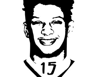 Patrick Mahomes Svg - Etsy