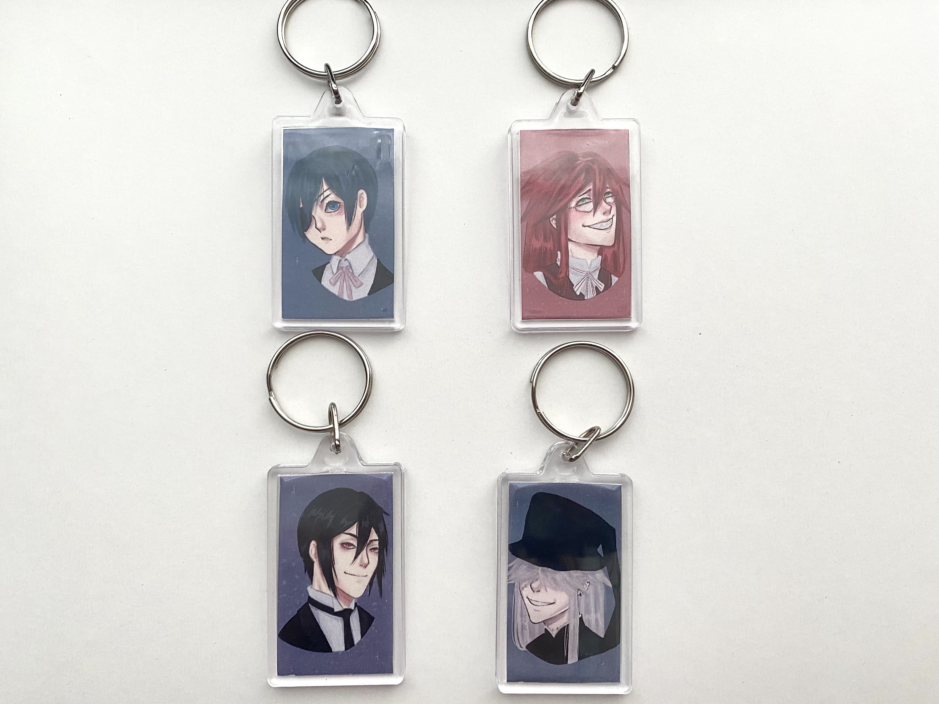Black Butler Keychains - Etsy