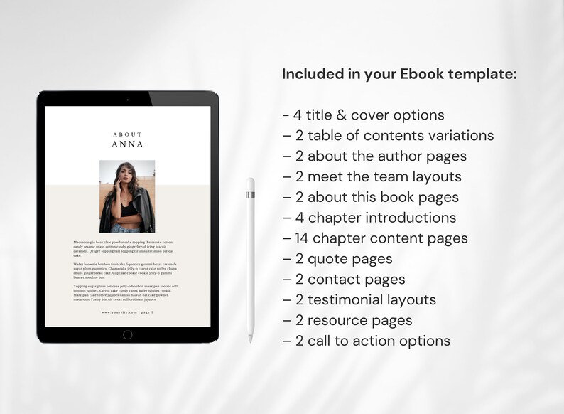 E-book Template Canva Ebook Template for Course Creators - Etsy
