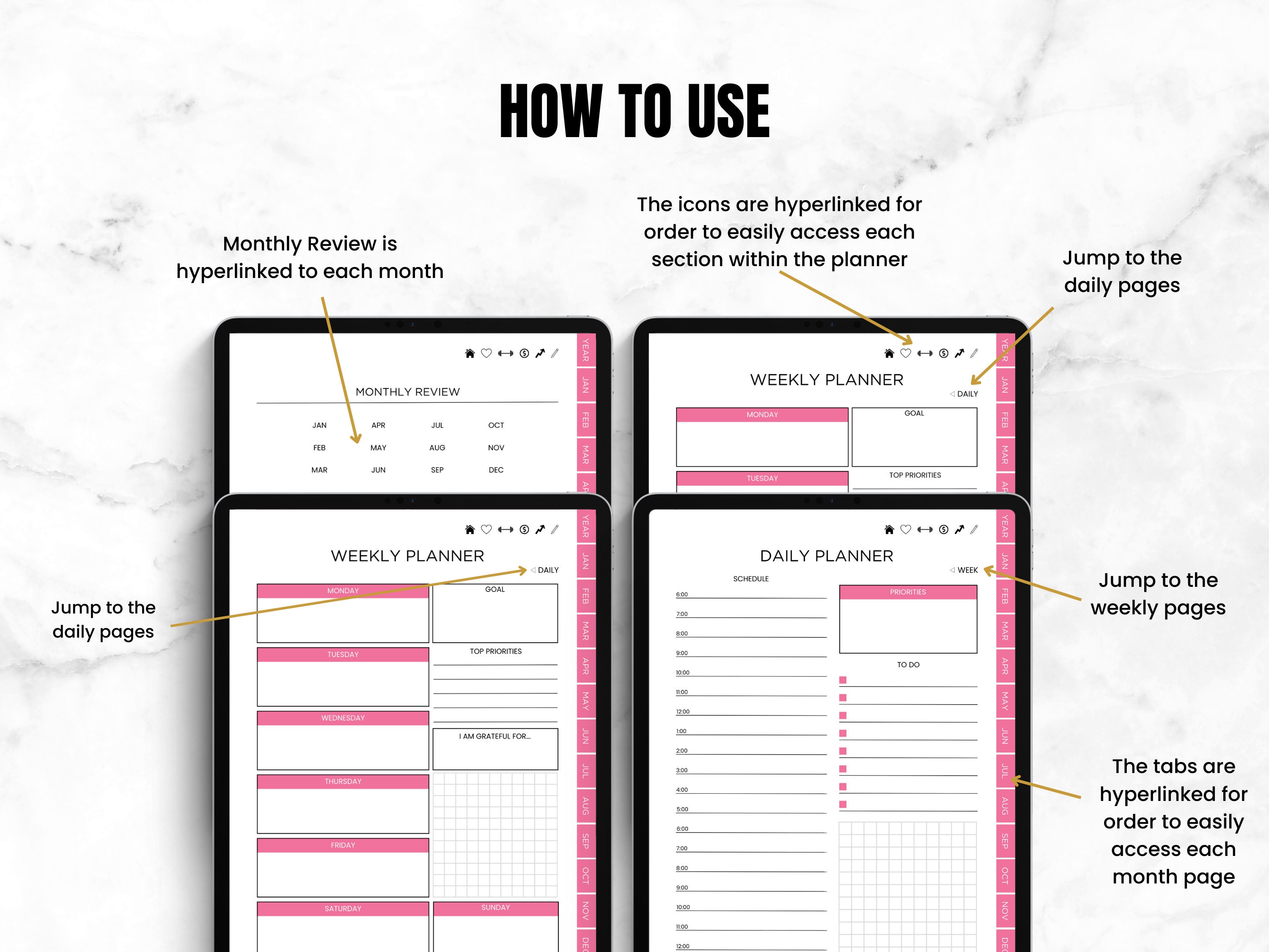 In My Girl Mom Era Self-care PLR Digital Planner Template Canva ...