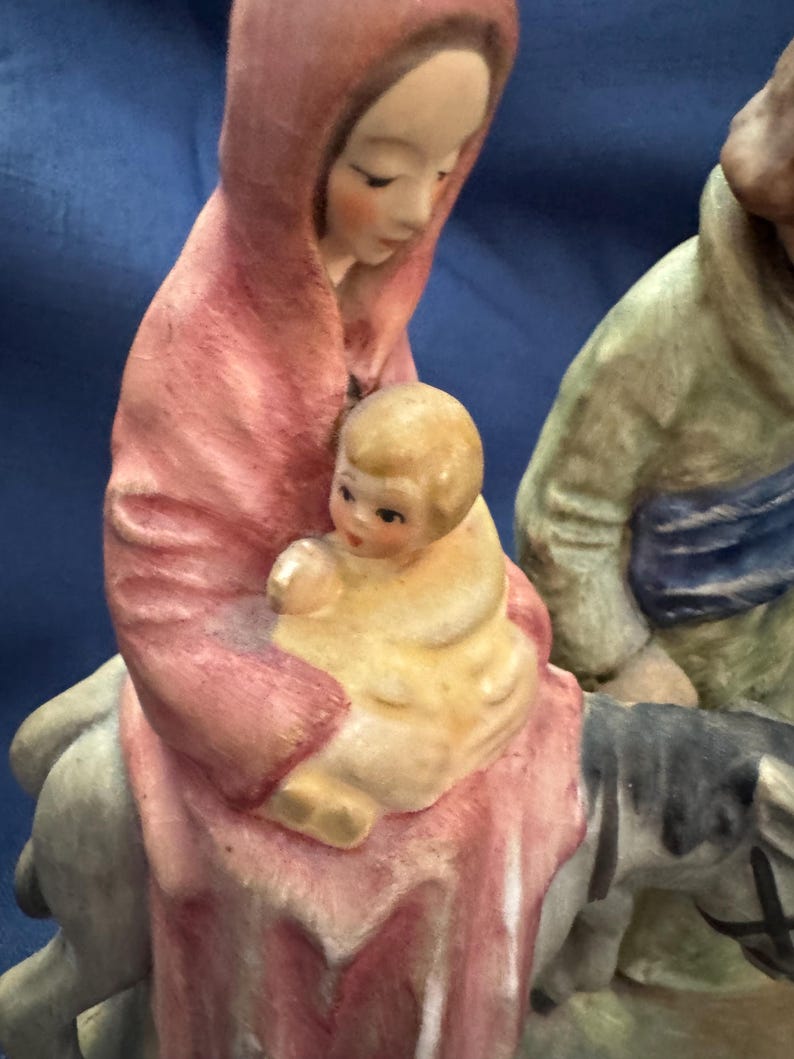 Vintage Goebel Holy Family in Color - Etsy