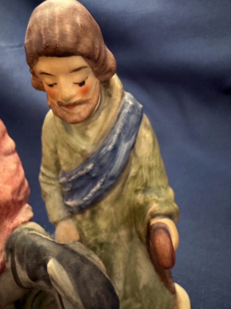 Vintage Goebel Holy Family in Color - Etsy