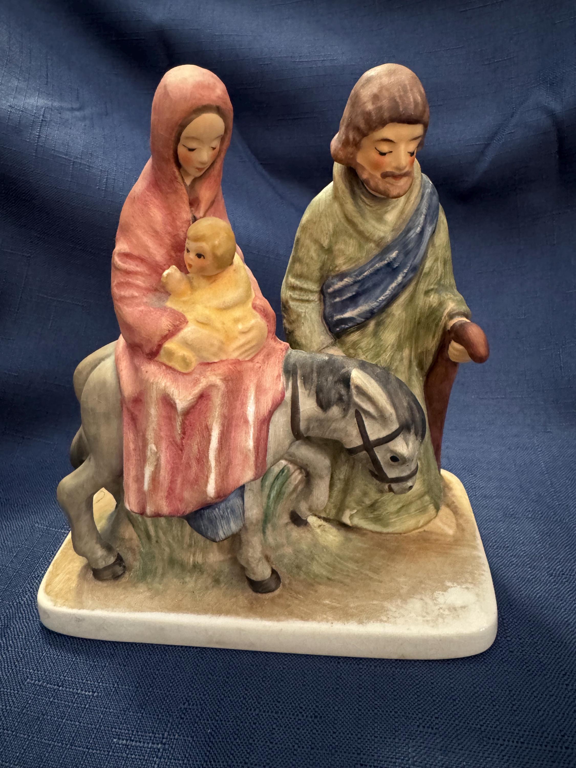 Vintage Goebel Holy Family in Color - Etsy