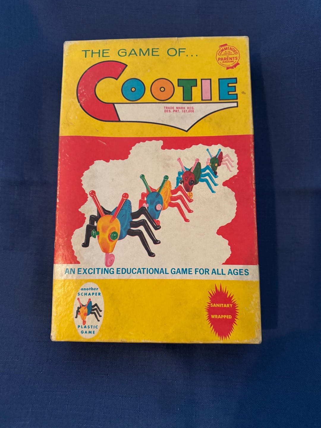 1960’s Cootie Game - Etsy