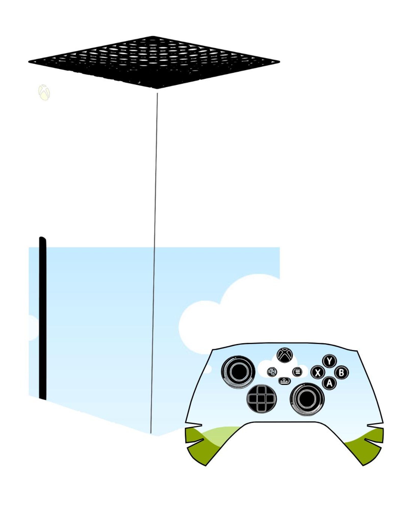Xbox X Series Canva Mockup Template - Etsy