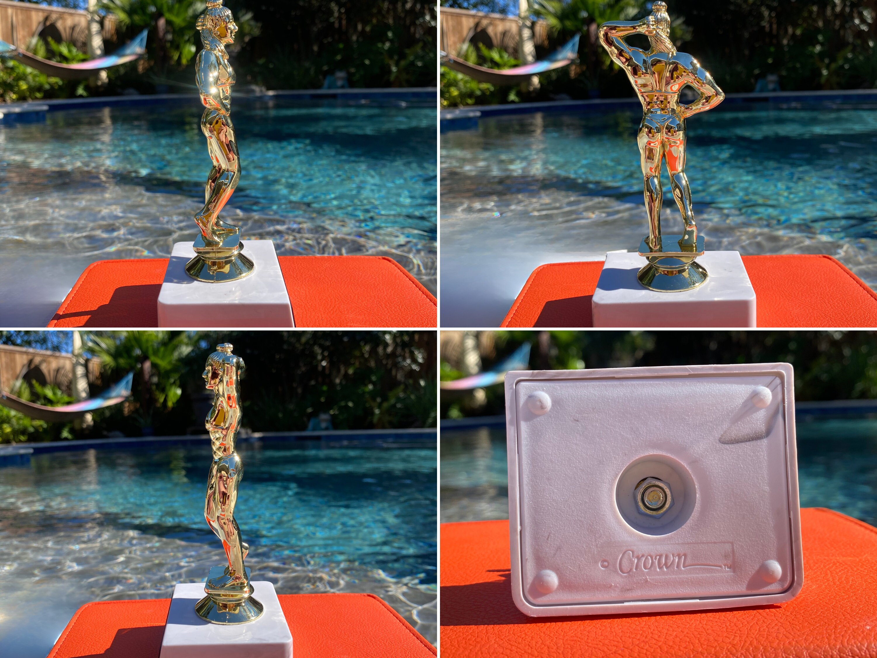 Muscle Mommy Award Nostalgic Vintage Style Trophy - Funny Mothers Day ...