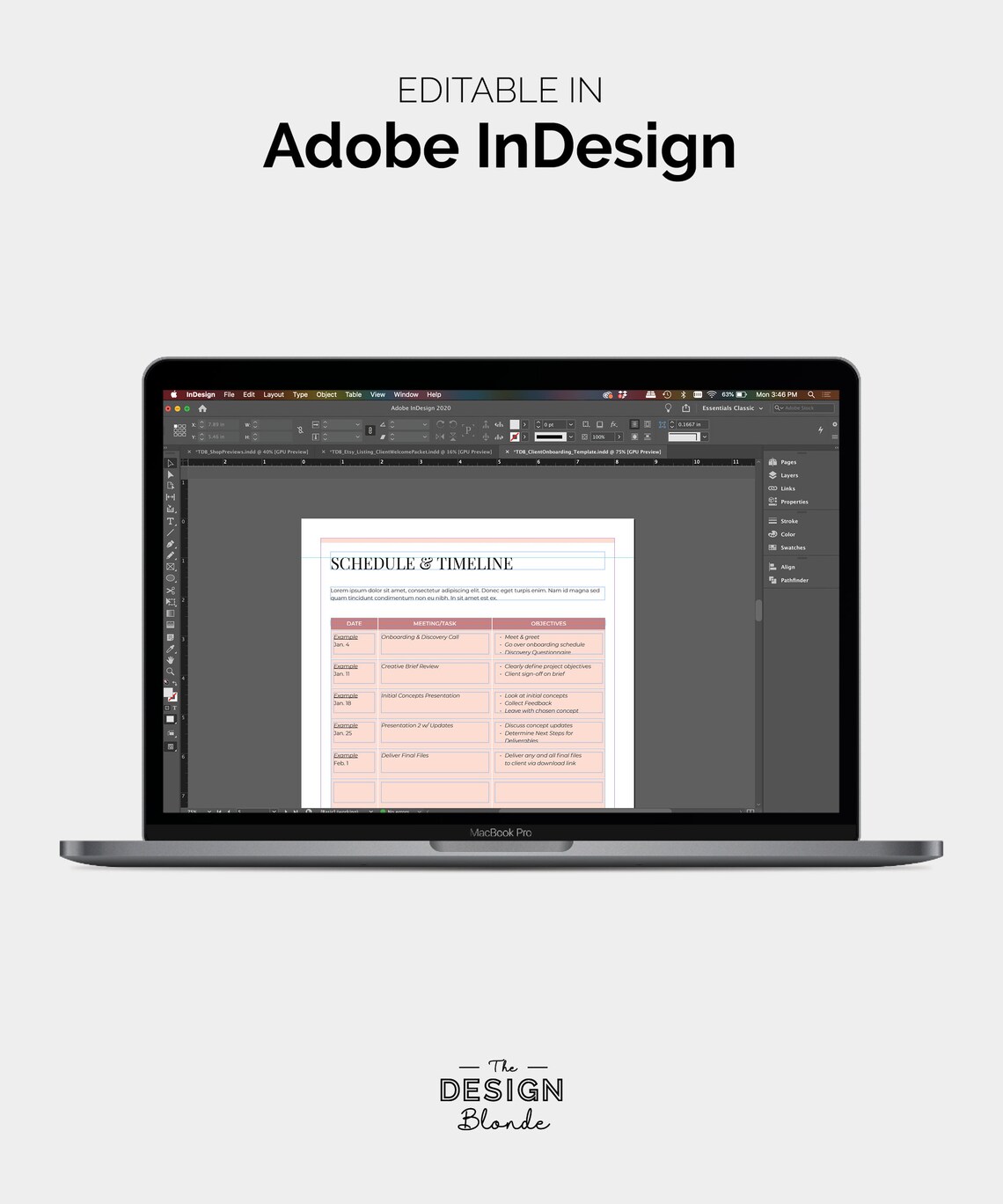 Client Welcome Packet Template Proposal Template Client - Etsy