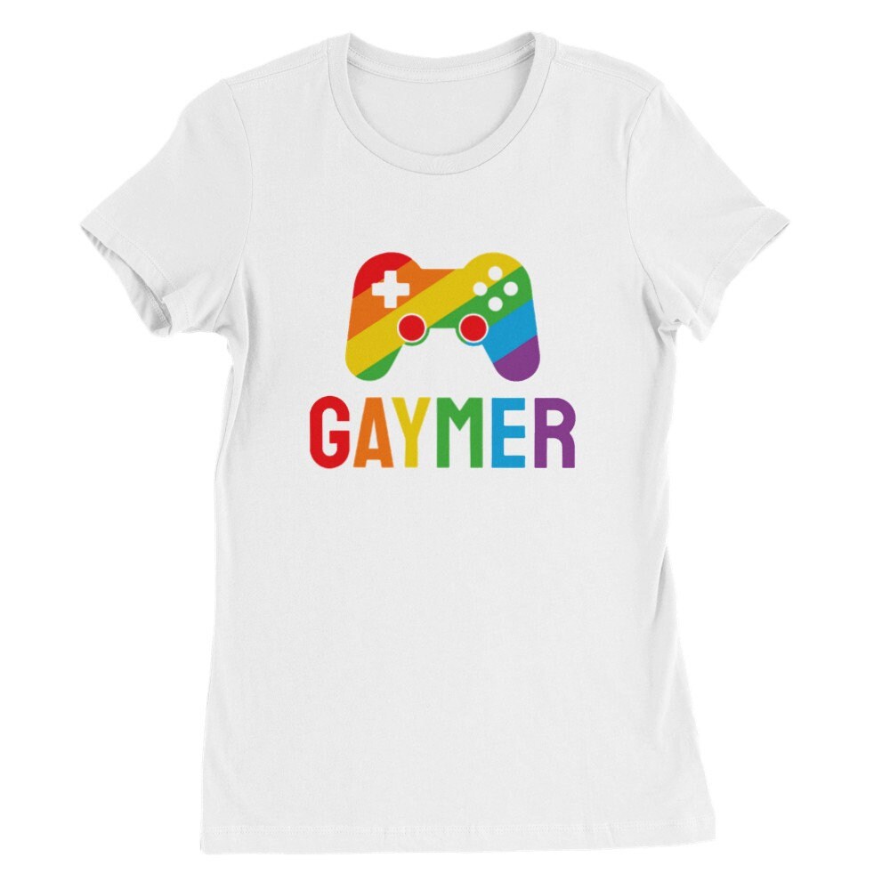 Gaymer Gay Gamer Pride Lesbian Proud Rainbow Lgbtq Rainbow Etsy