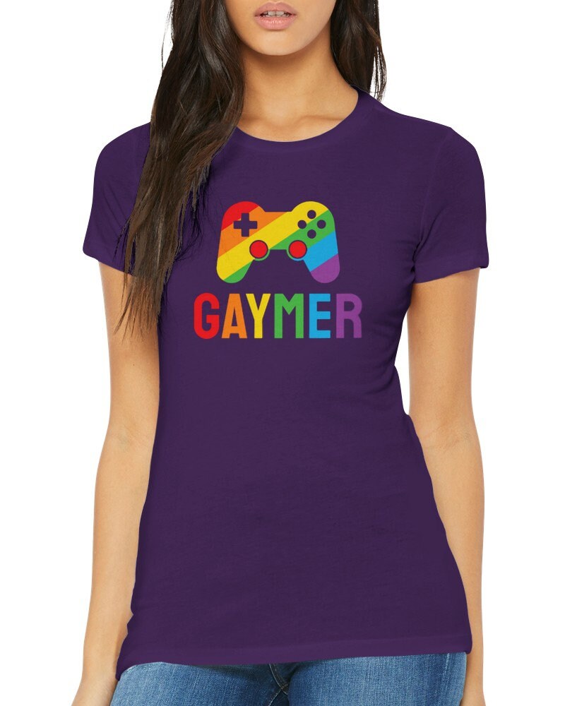 Gaymer Gay Gamer Pride Lesbian Proud Rainbow LGBTQ Rainbow - Etsy