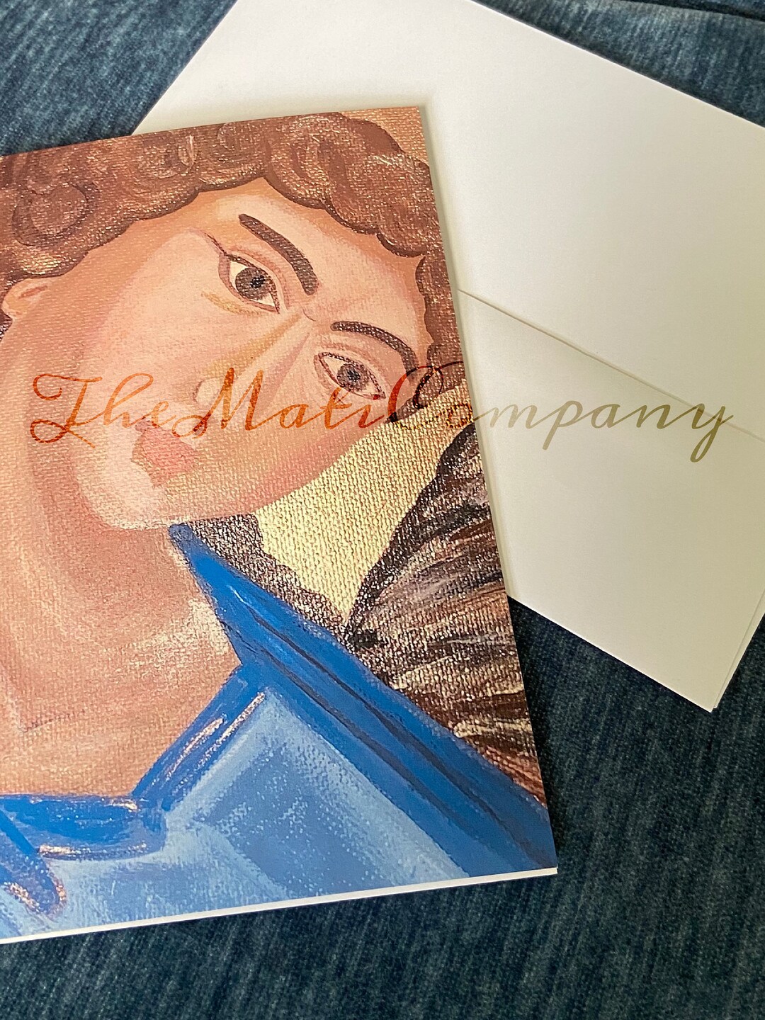 Archangel Michael Greeting Card - Etsy