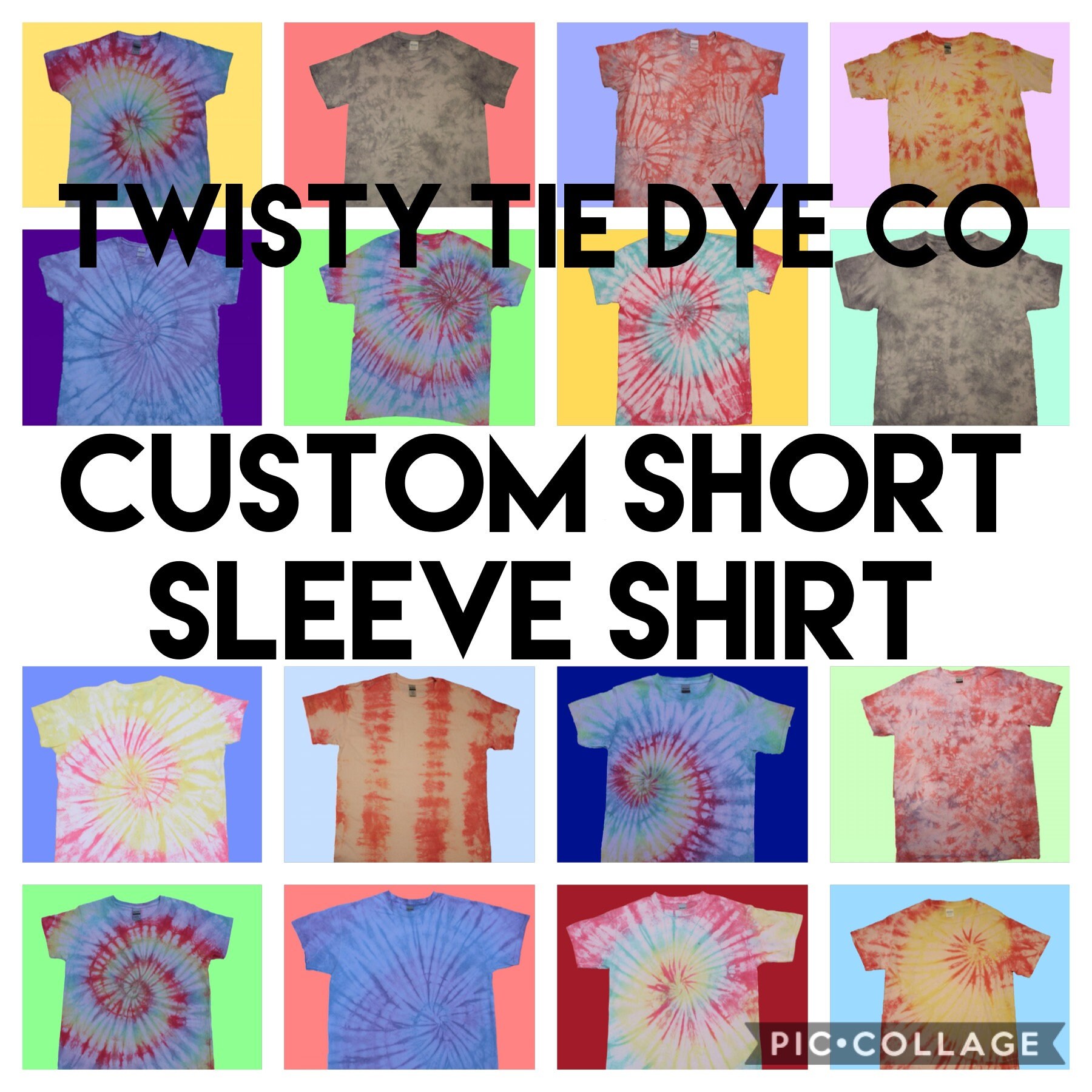 Unisex Custom Tie Dye Shirt | Etsy